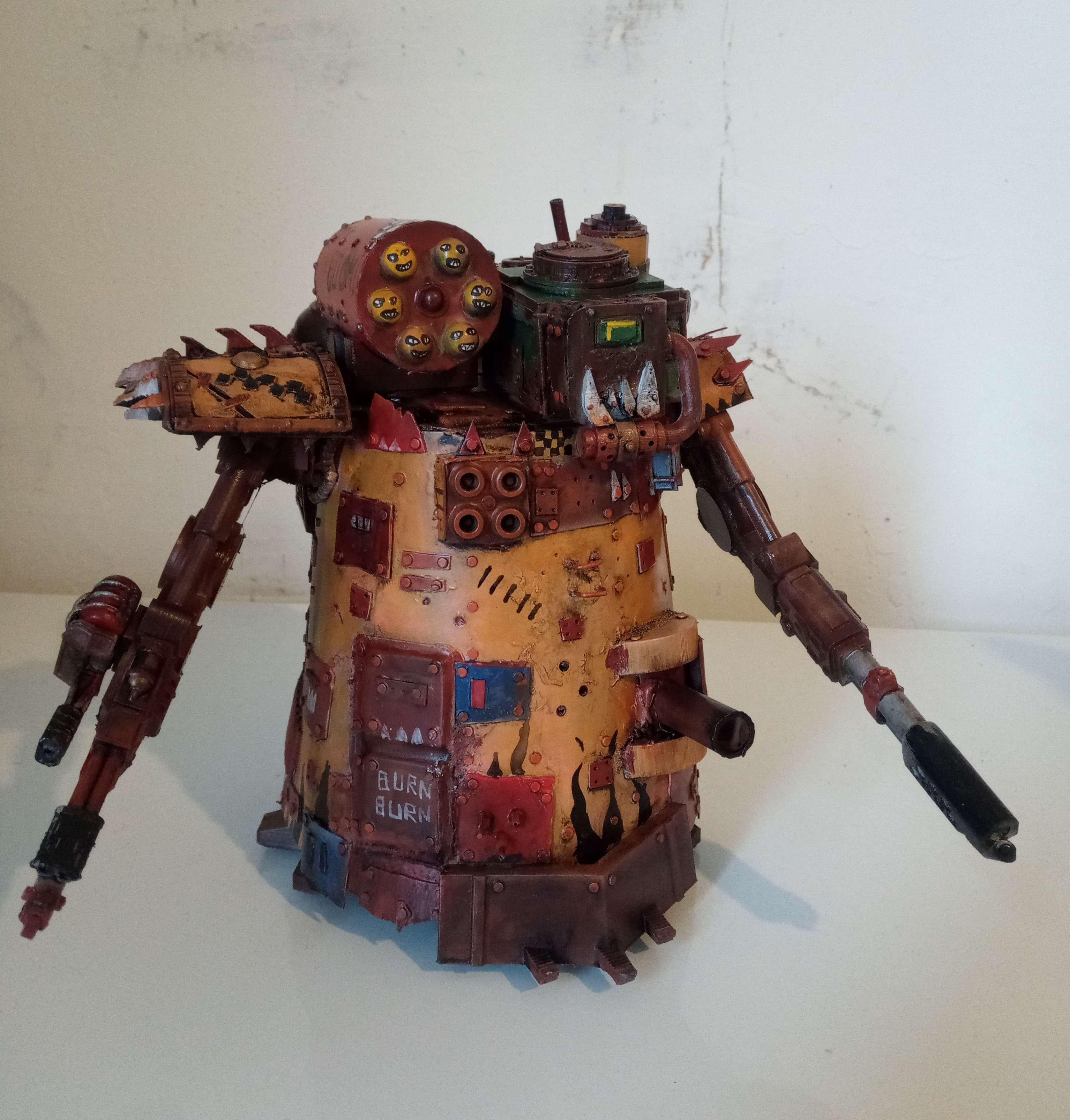 Gargant, Orks, Scratch Build, Stompa - Burna-Boy Stompa - Gallery - DakkaDakka